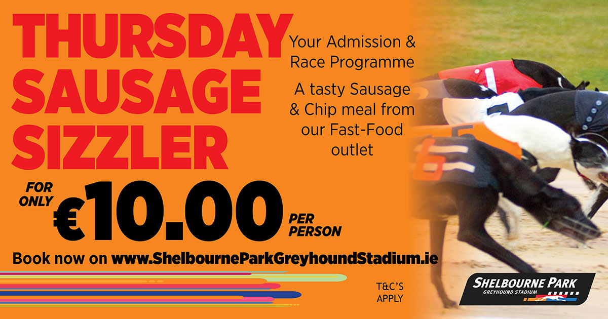 Greyhound Racing Admission Bookings In Dublin's Shelbourne Park
